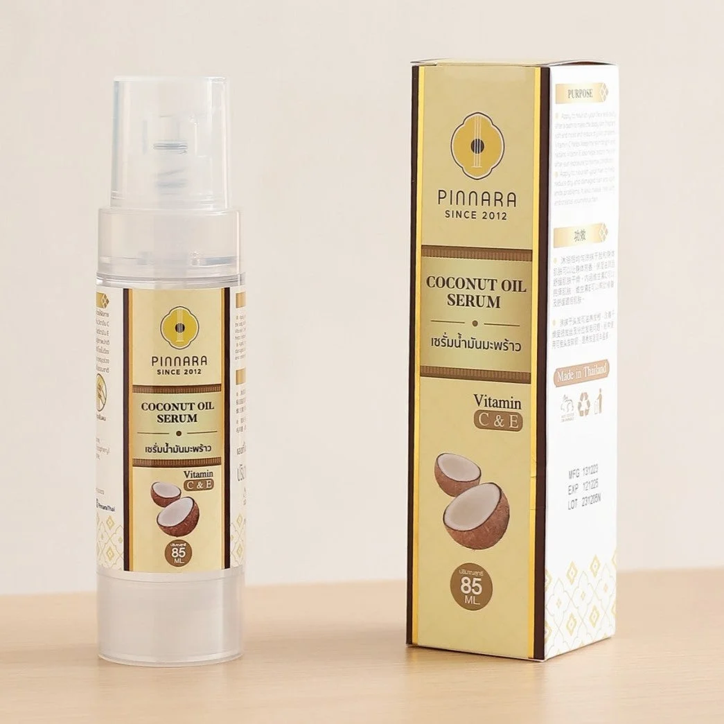 Pinnara Coconut Oil Serum | زيت سيروم جوز الهند للوجه واليدين والجسم ...